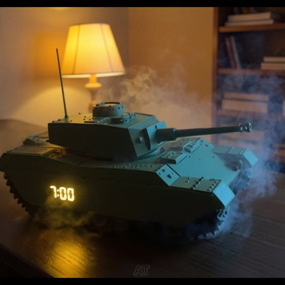 🔥 NOWOŚĆ – HIT SPRZEDAŻY 50% TANIEJ! 🔥 🪖 BUDZIK DOWÓDCA CZOŁGU – benigg